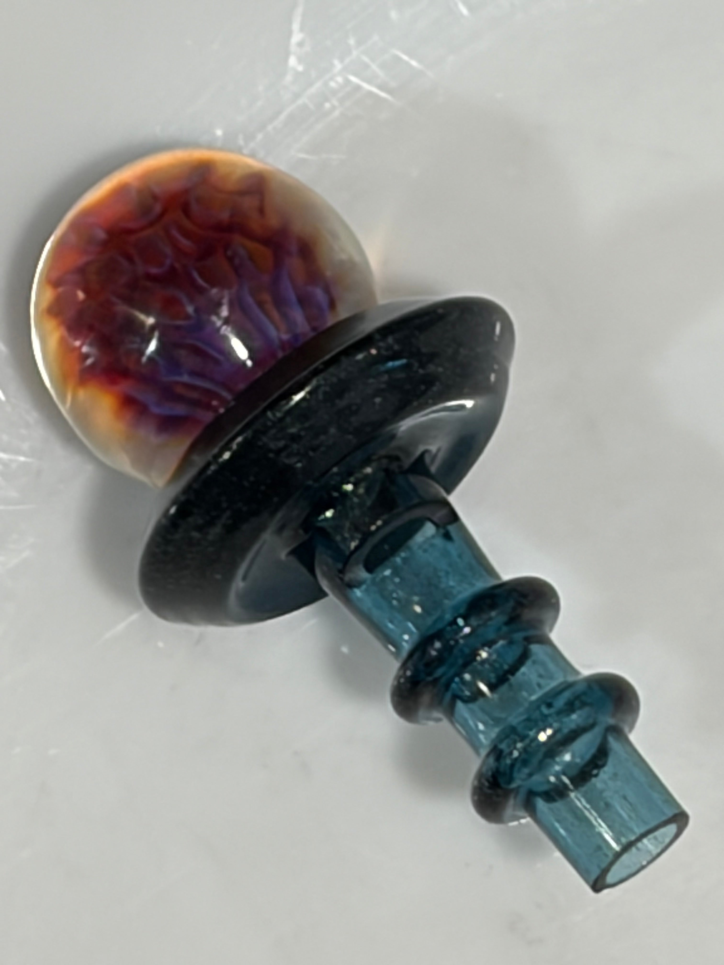 3DXL Honeycomb Joystick in Atomic Blue Stardust – One Trick Pony Glass